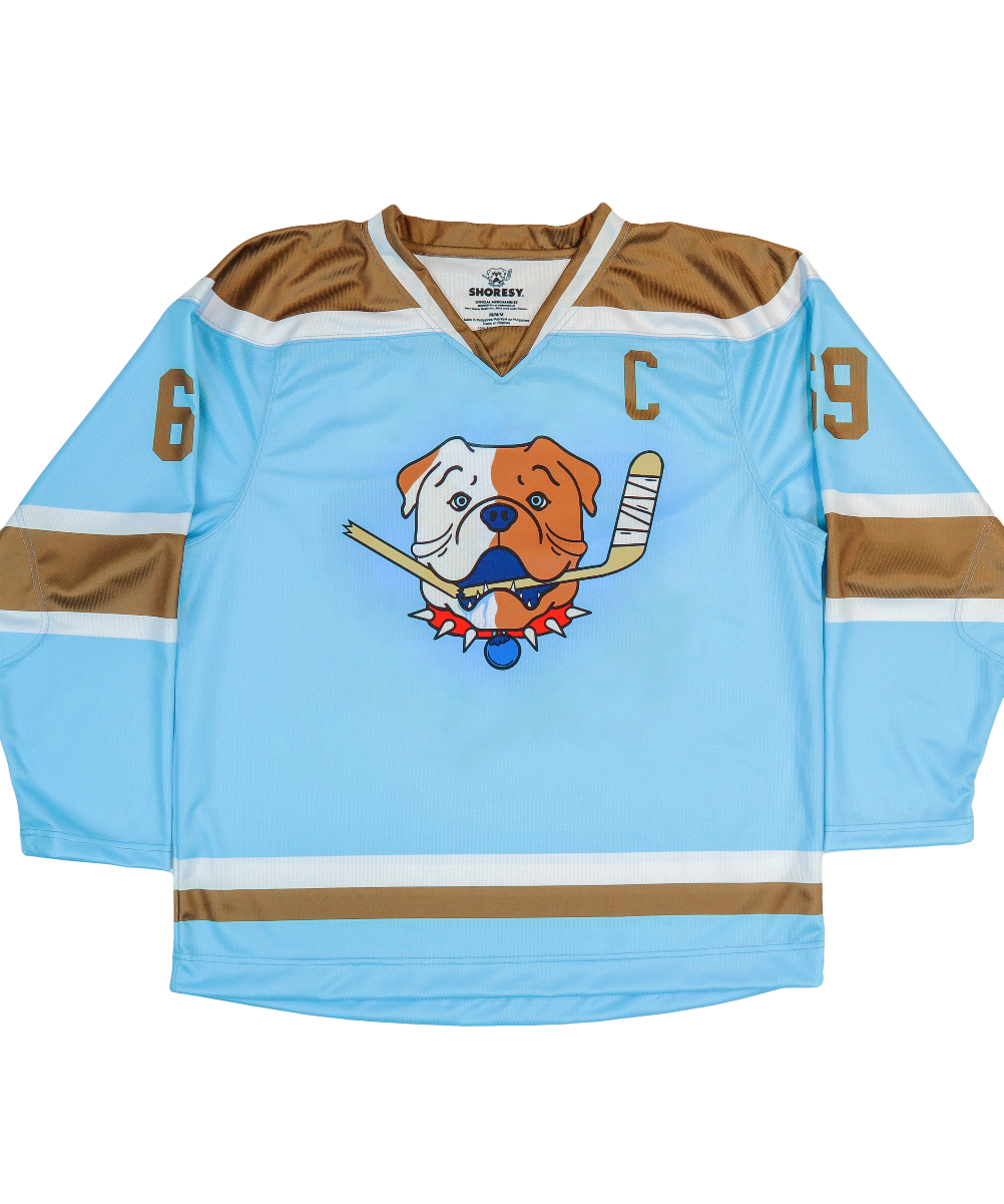 Shore 69 Sudbury Blueberry Bulldogs Fan Jersey | Shoresy Official Merch