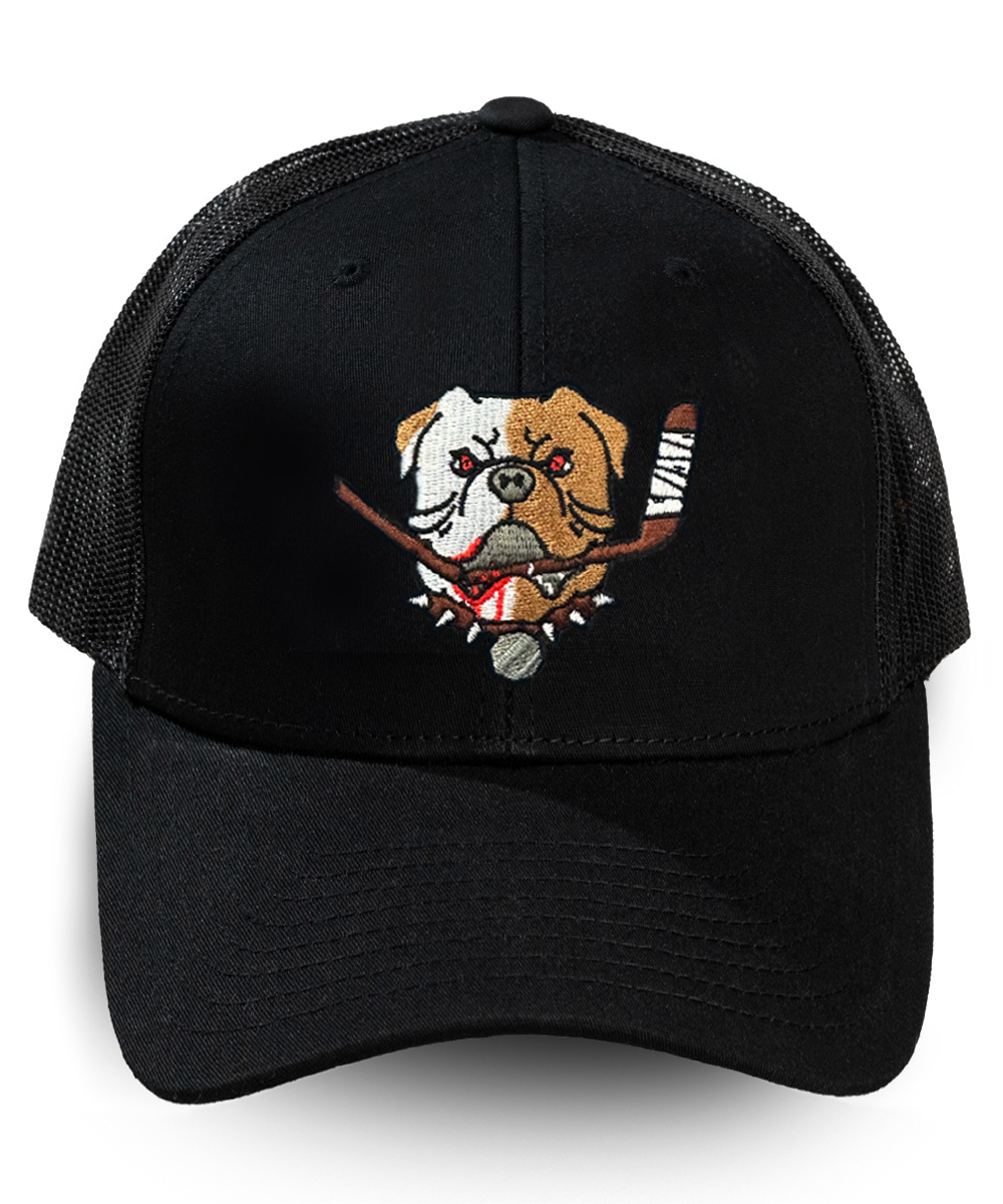 Shoresy Bulldogs Trucker Hat Black | Official Shoresy Merch