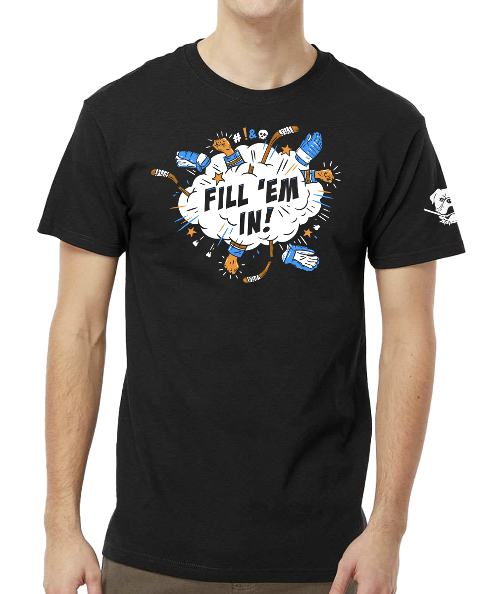 Shoresy | Official Store | Shoresy Fill 'Em In T-Shirt