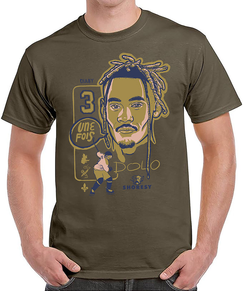 Dolo Un Fois Character T-Shirt | Shoresy Official