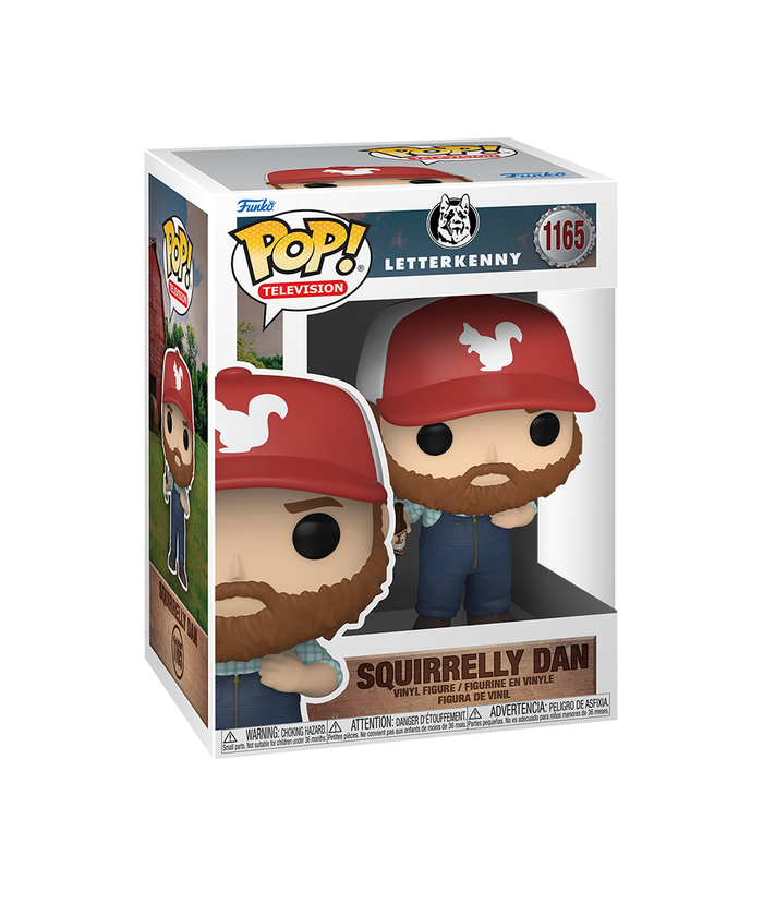 Squirrely Dan Funko Pop! | Letterkenny Official Store